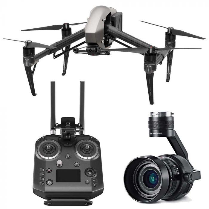DJI Inspire 2 (ProRes) Professional -kuvauskopteri | Superkuva